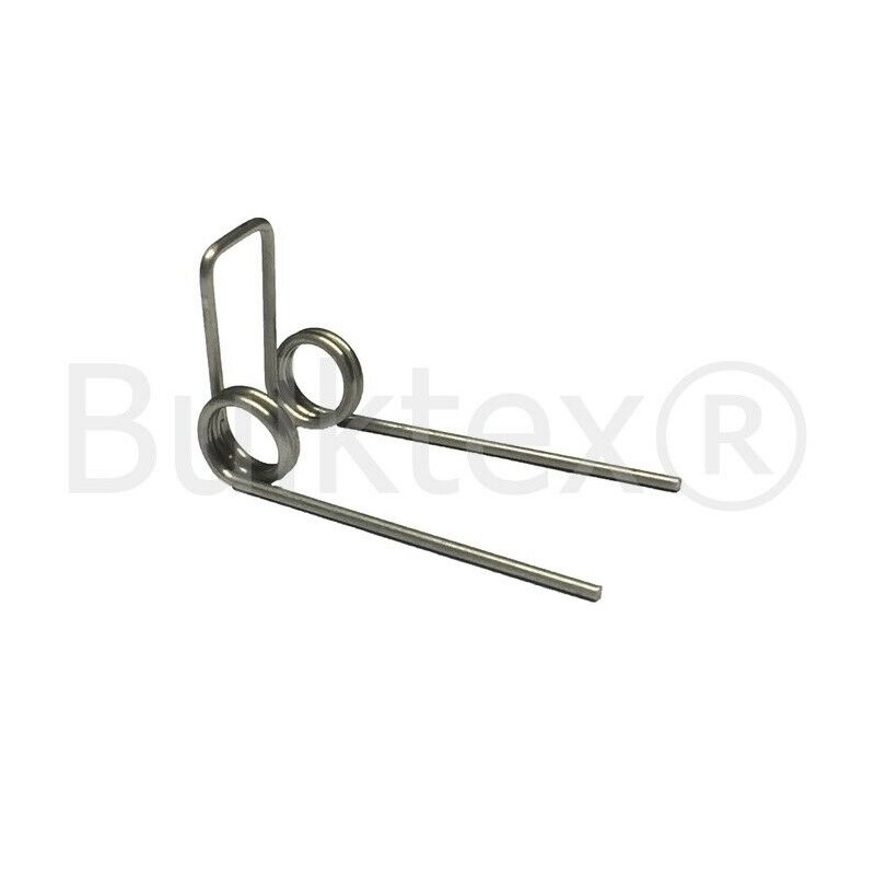 Original Bulktex® Schenkelfeder 4 Stück Feder Schnäpperfedern Garagen ...